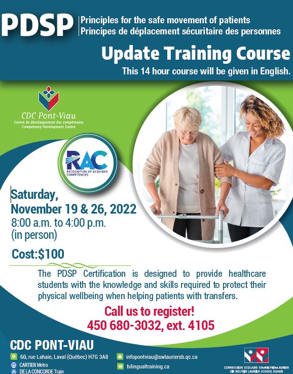 PDSP (PDSB) Principles for the Safe Movement of Patients - CDC Laurier